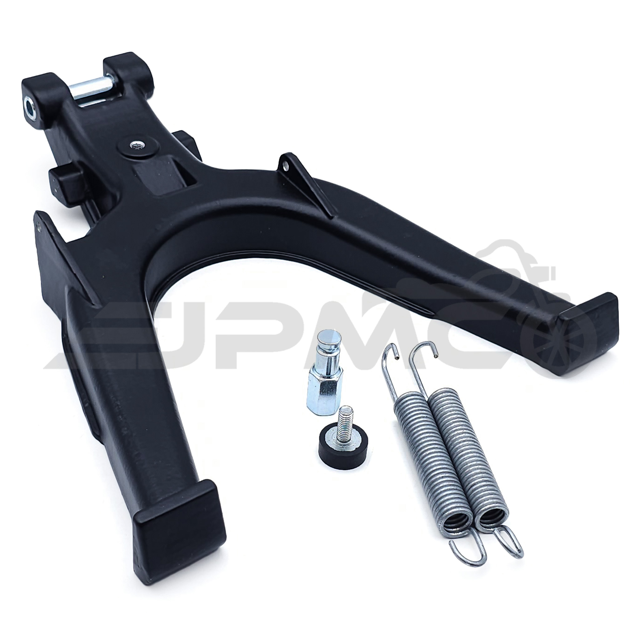 Kippständer Schwarz verstärkt Standard und verlängert 2,5cm (265mm) für Simson | Standard + 2 ...